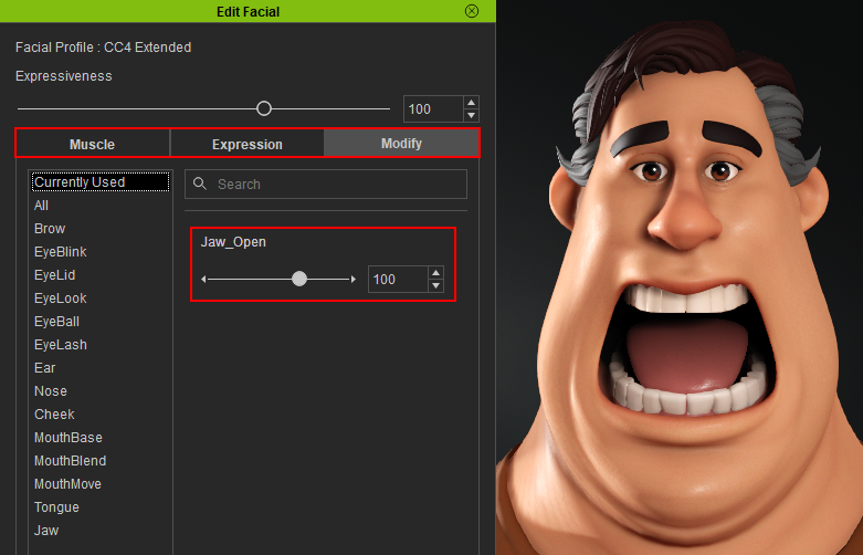 Facial Expression Workflow