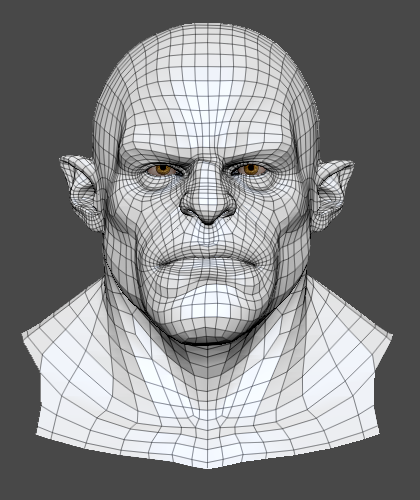 Head Mesh Guidelines for Zbrush