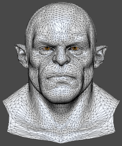 Head Mesh Guidelines for Zbrush