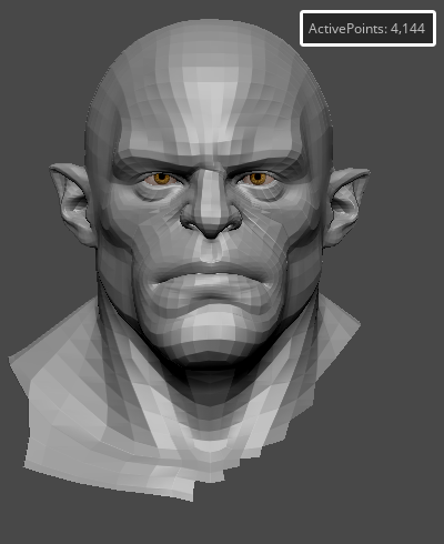 Head Mesh Guidelines for Zbrush