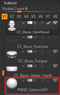 Head Mesh Guidelines for Zbrush