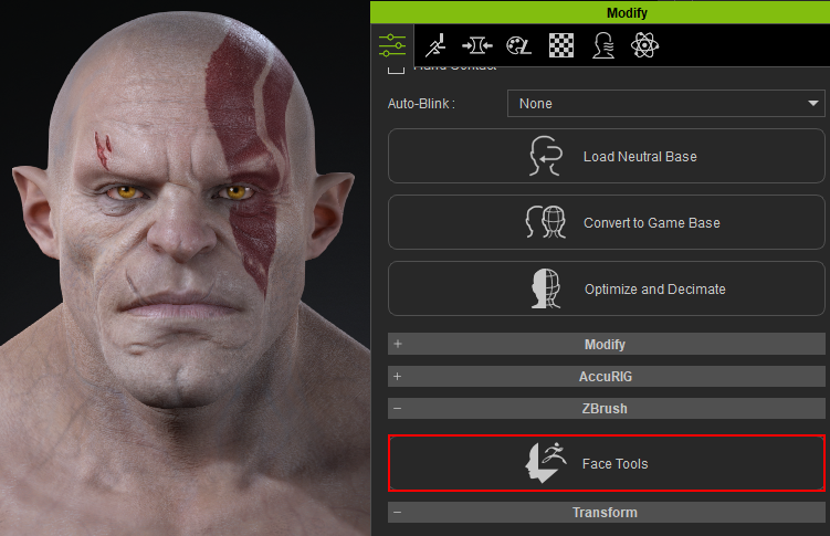 Installing ZBrush Face Tools