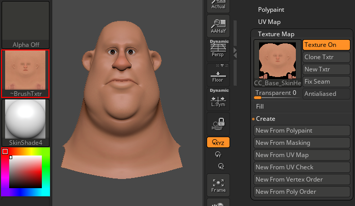 Polypaint Update to Diffuse Map