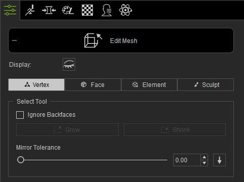 Head Model Editing Workflow
