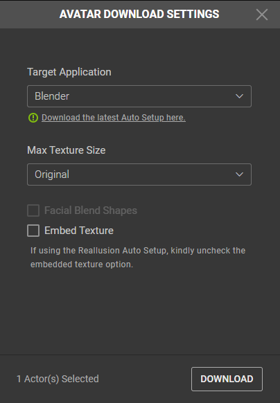 Downloading Actors