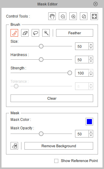 Creating Cutouts (Sprites) by using the Mask Editor