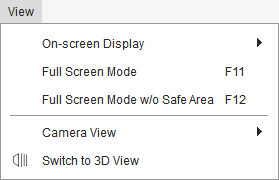 Main Menu