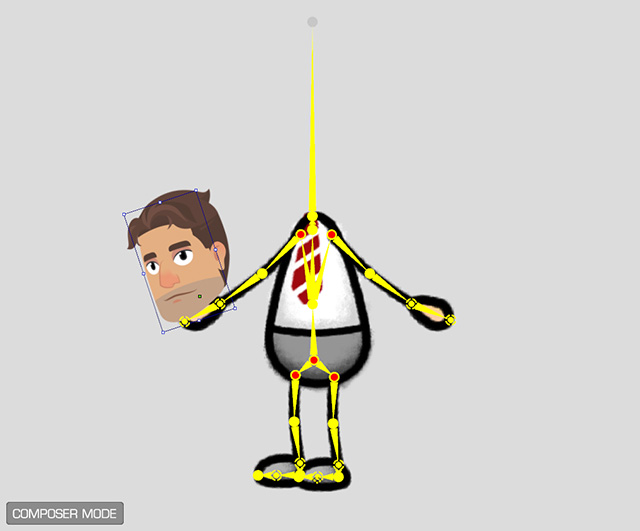 Applying 360 Head from Content Manager