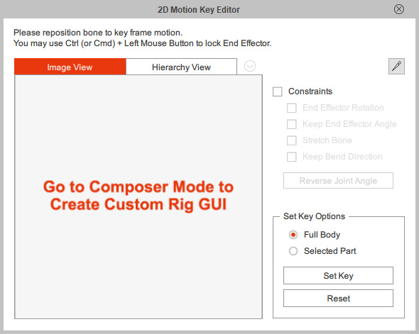 Creating Custom Rig GUI