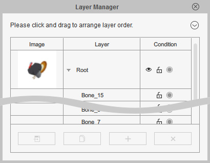 Creating Body Parts with the Layer Manager