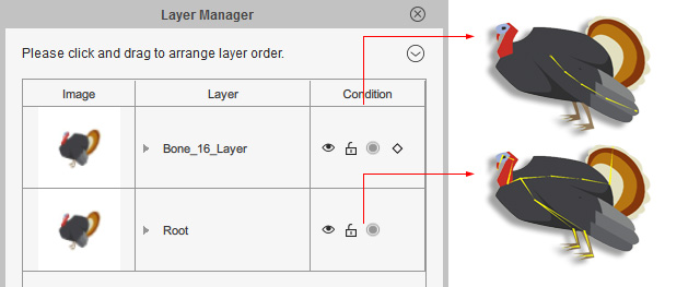 Creating Body Parts with the Layer Manager