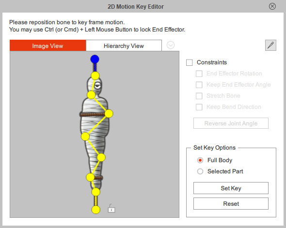 Activating End Effector Rotation