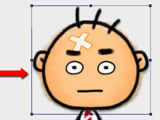 Modifying Texture of Facial Features
