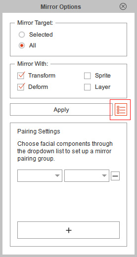 Using Mirror Feature