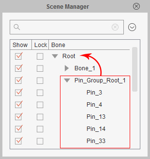 Using Pins