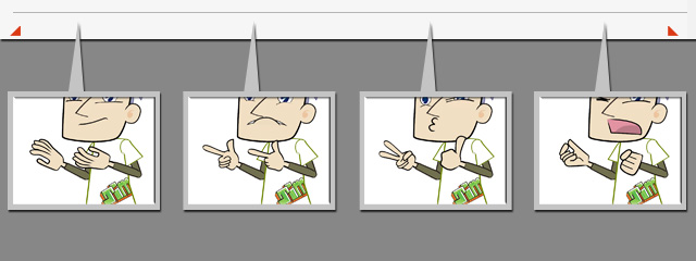Using the Sprite Editor to Switch Sprite Hand Gestures
