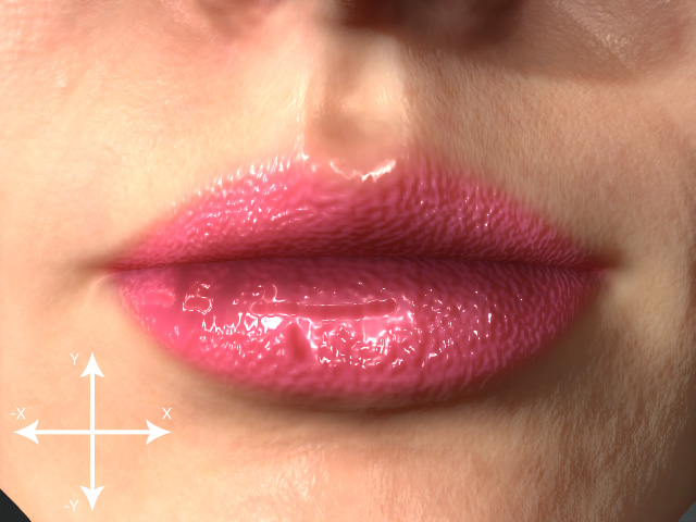 Settings in Appearance Editor - Lip Makeup