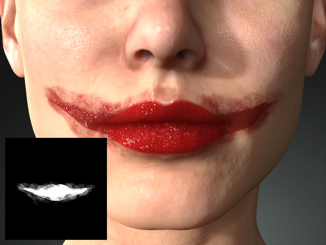 Settings in Appearance Editor - Lip Makeup