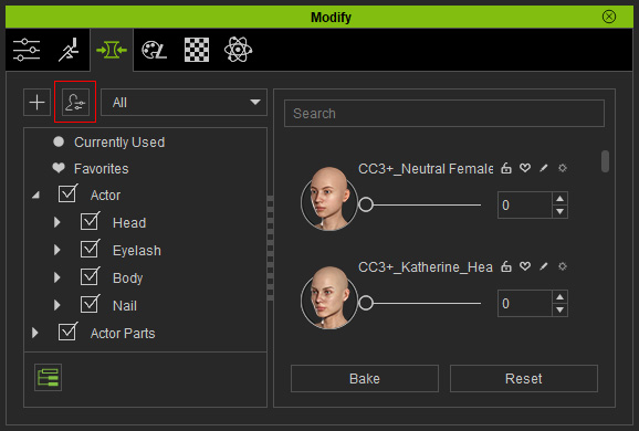 Creating Head and Body Morphing Sliders