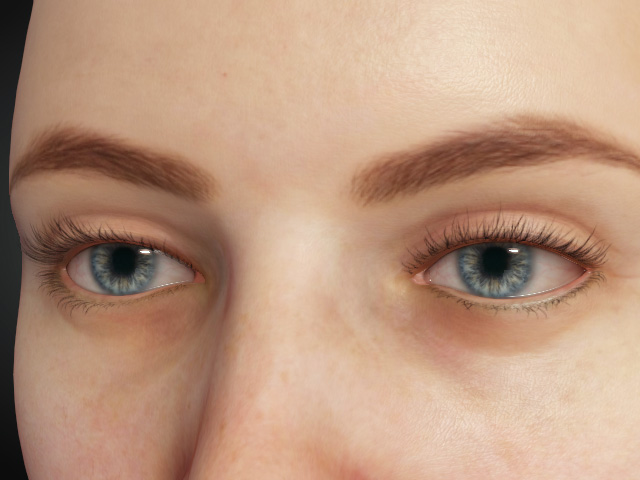 Morphing Character's Eyelashes and Nails