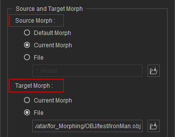 Preparing Characters for Creating Morphing Sliders