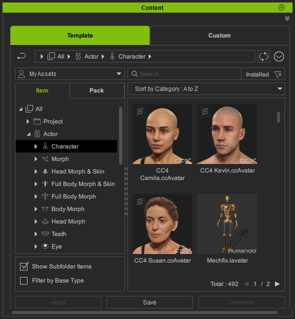 Setting Base Avatar Appearance
