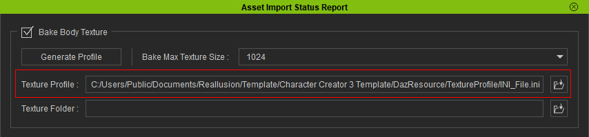 Using INI for Loading All Body Textures