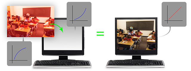 Using sRGB to Correct Images