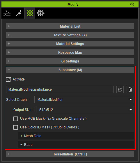 Applying Material Modifier to ActorCore Characters