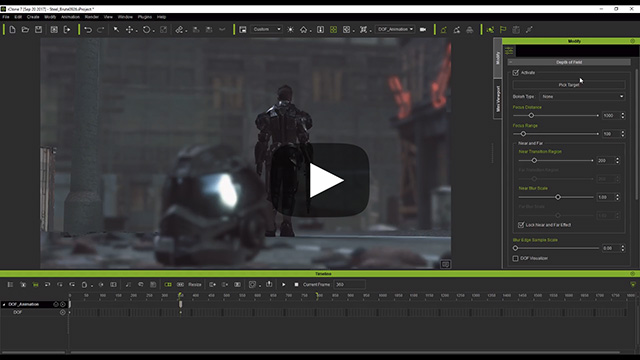 Creating DOF Animation