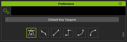 Curve Editor User Interface