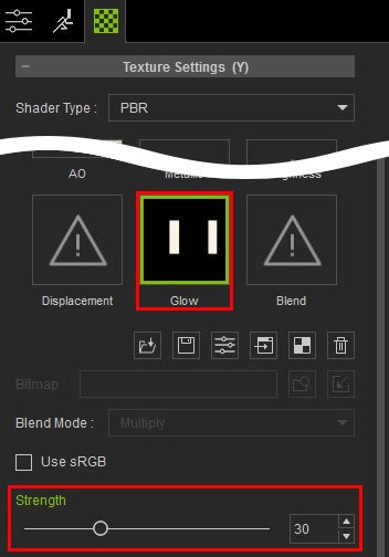 Glow Texture for GI
