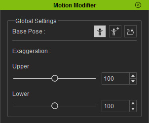 Modifying and Fixing Motions