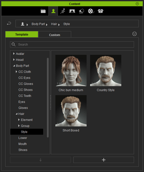 Smart Hair Content Structure