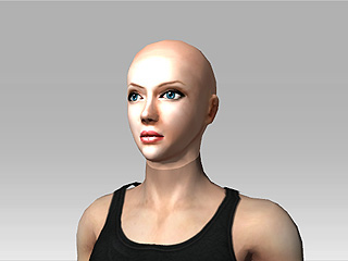 Synchronizing Skin Color of Head and Body