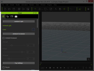 Visual Settings Panel
