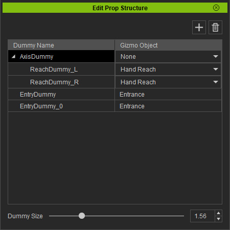 Editing MD Prop Structure