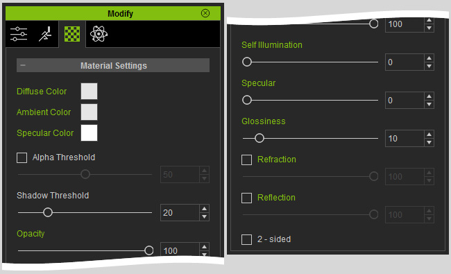 Editing Multiple Materials