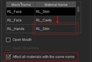 Editing Multiple Materials