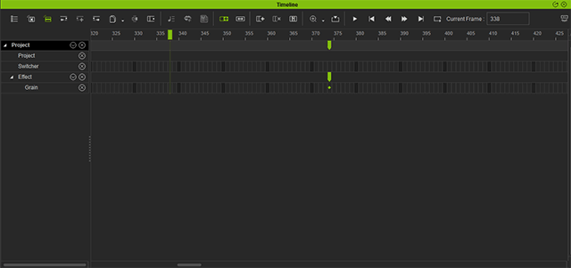 Following Timeline Range