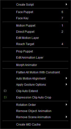Main Menu - Animation