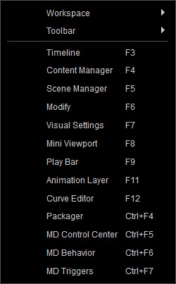 Main Menu - Window