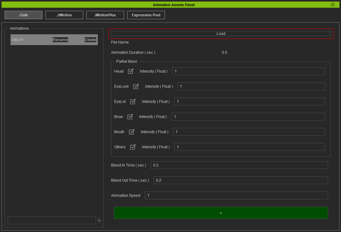 Importing Animations