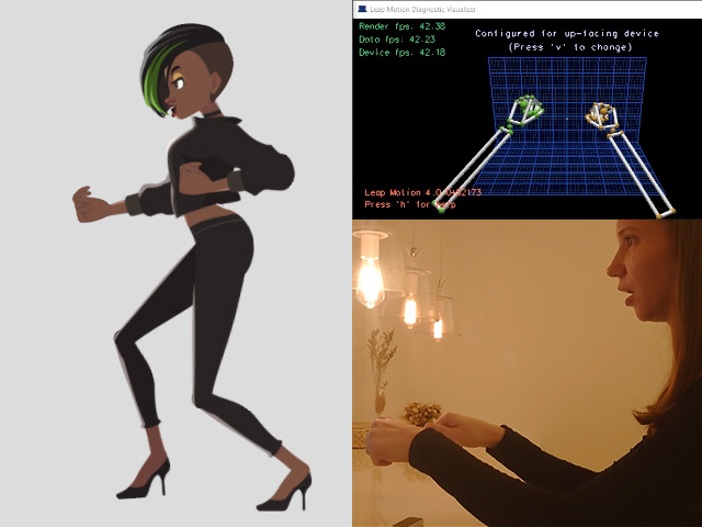 Adding Gestures to Body Motion