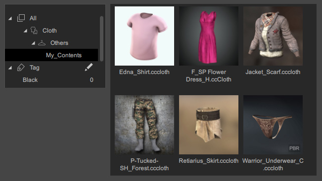 Manually Moving Clothes to Correct Categories